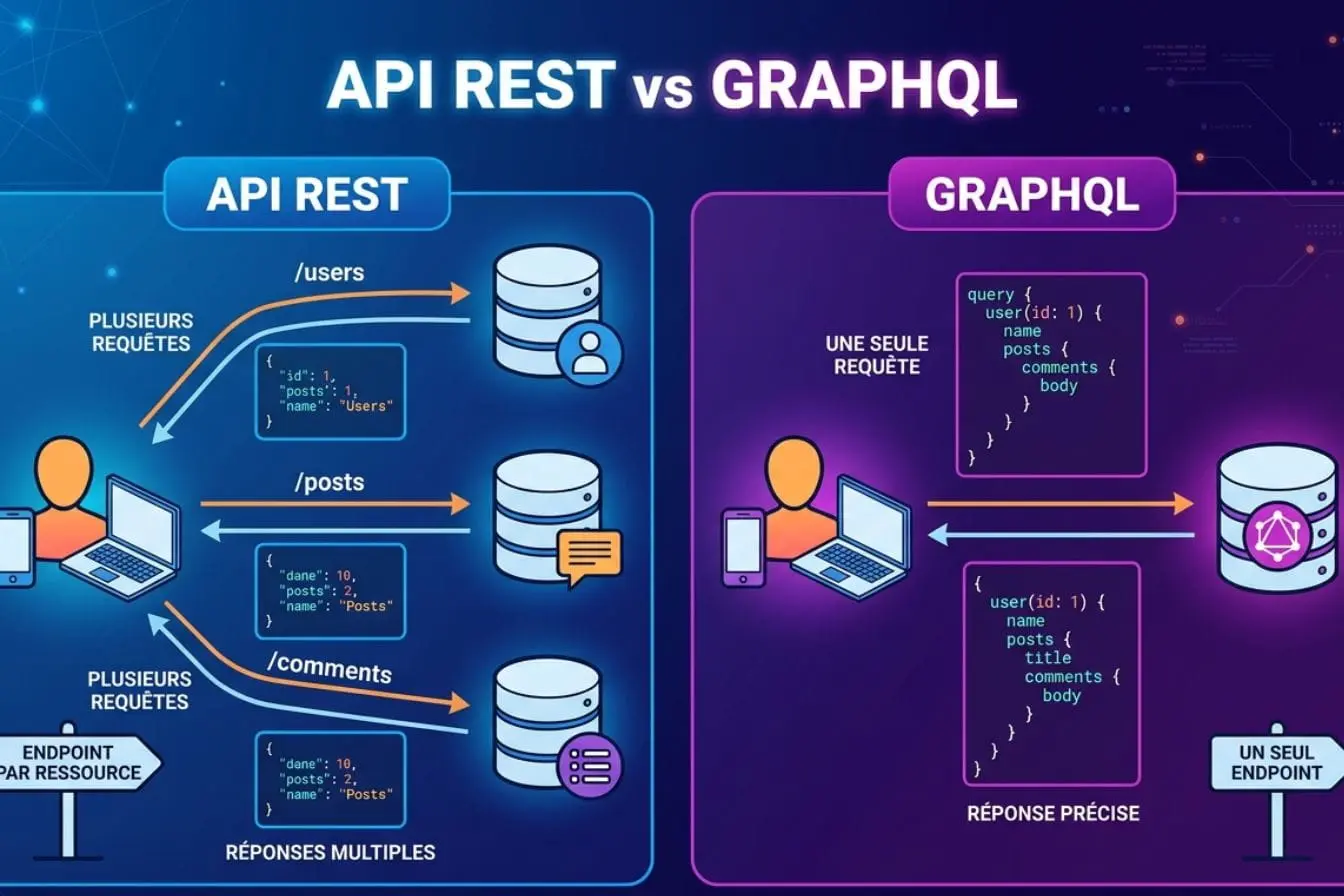Quelles sont les différences entre API REST et GraphQL